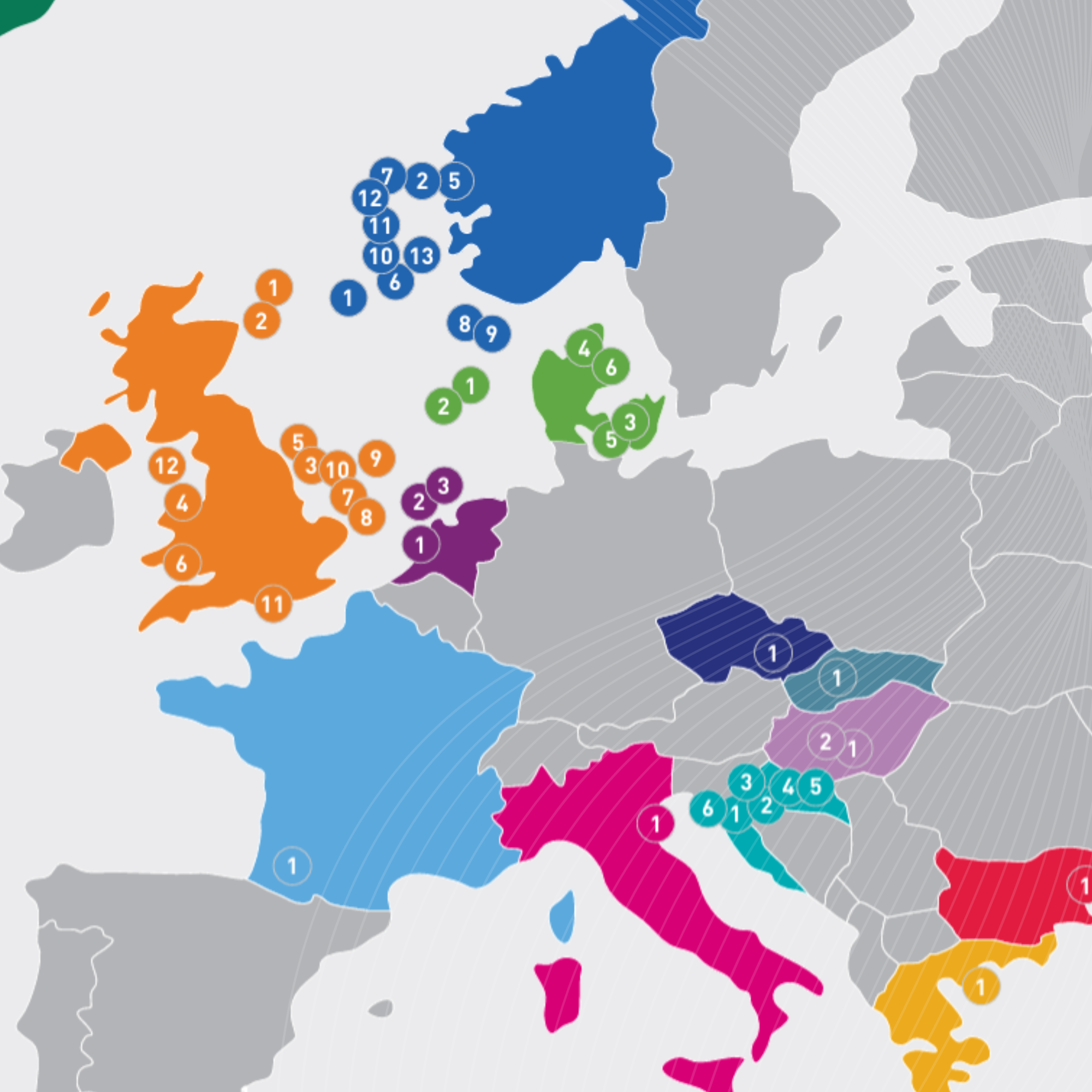 Updated European CO₂ Storage Projects Map - IOGP Europe